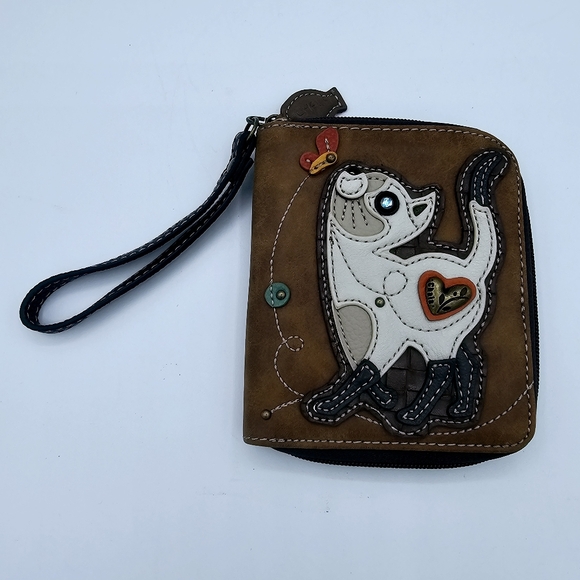 Chala | Bags | Chala Cat Kitten Bifold Wallet | Poshmark